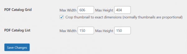 PDF Catalog image size • impleCode